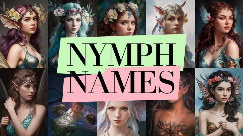 400+ Nymph Names (Magical Water, Tree, Mountain & Sky Spirit Names)