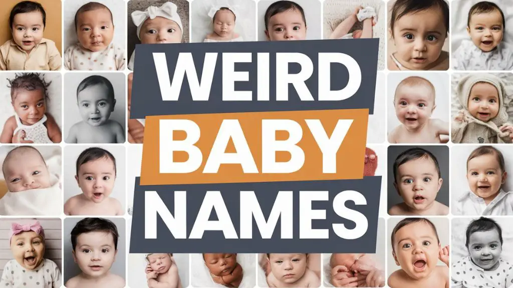 300+ Weird Baby Names That Will Make Your Child Stand Out