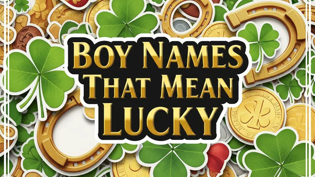 300+ Boy Names That Mean Lucky, Fortunate & Blessed (Meaningful Options)