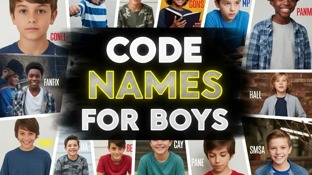 300+ Code Names for Boys (with Hidden Meanings and Spy Appeal)