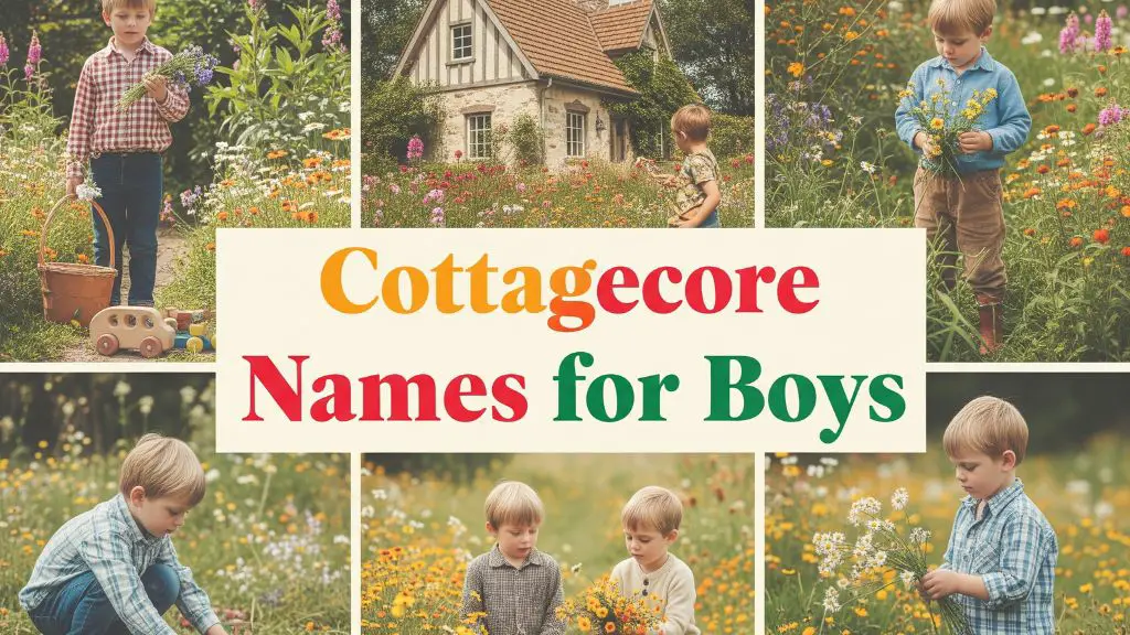 300+ Cottagecore Names for Boys (That Blend Nature & Vintage Charm)