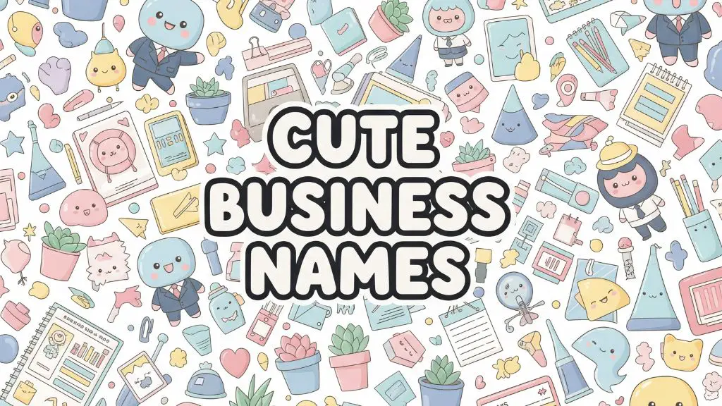 300+ Cute Business Names That'll Make Customers Fall in Love With Your ...