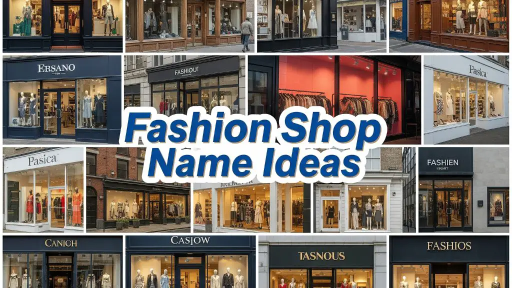 300+ Fashion Shop Name Ideas to Steal the Show (That Build Brands)