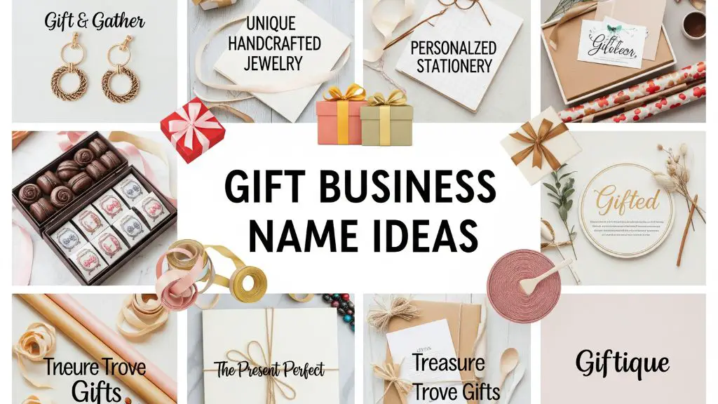 300+ Gift Business Name Ideas That'll Make Customers Love Your Brand