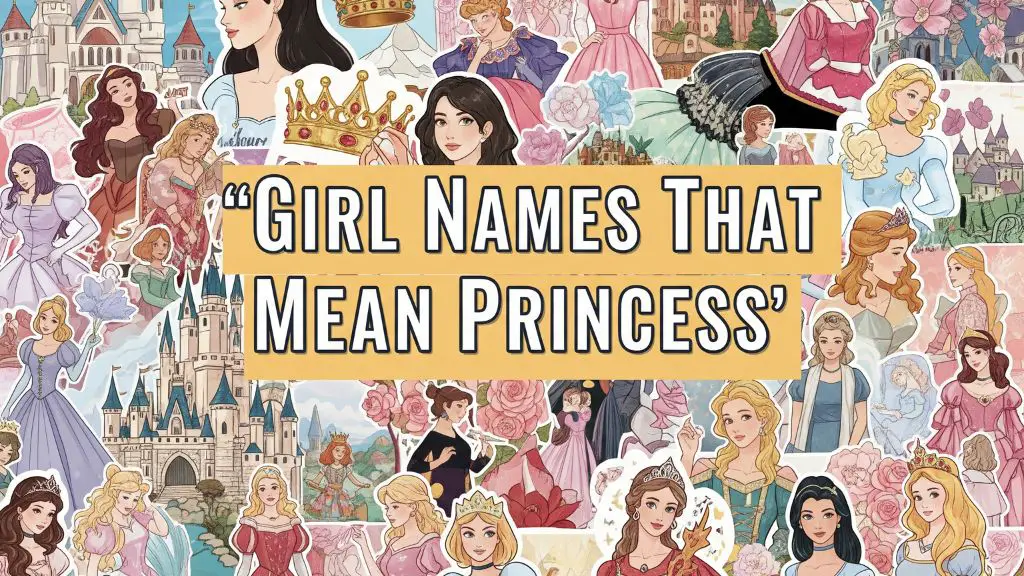 300+ Girl Names That Mean Princess for Your Little Queen