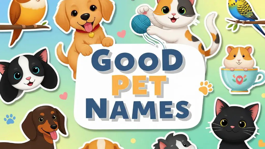 300+ Good Pet Names (for Every Type of Pet)