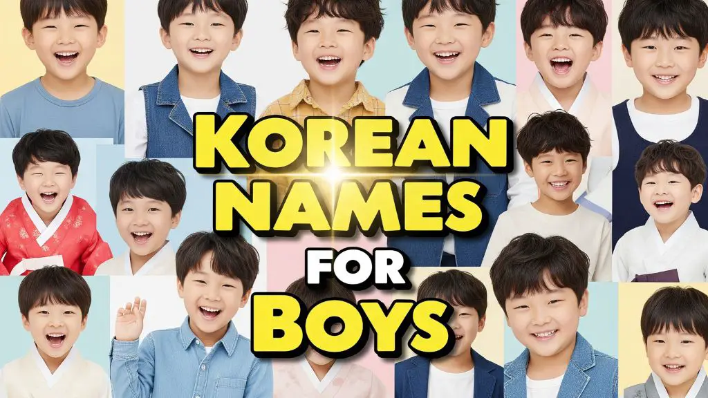 300+ Korean Names for Boys (with Beautiful Meanings)