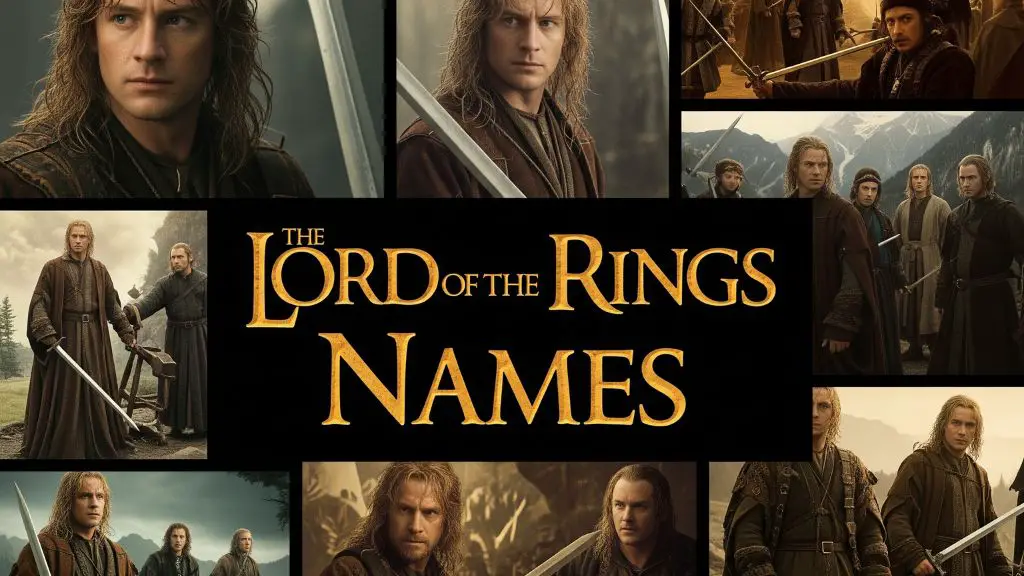 300+ Lord of the Rings Names for Characters, Babies & Fantasy Lovers