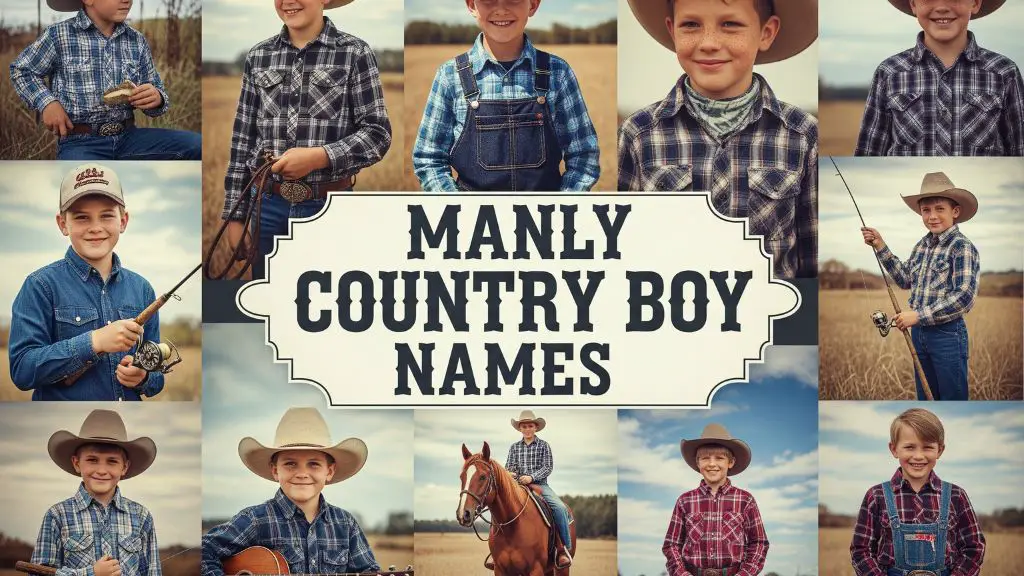 300+ Manly Country Boy Names with Meaning (That Pack a Punch)
