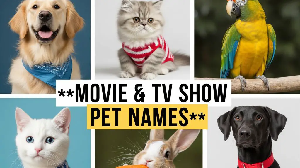 300+ Movie & TV Show Pet Names (Every Pop Culture Fan Needs)