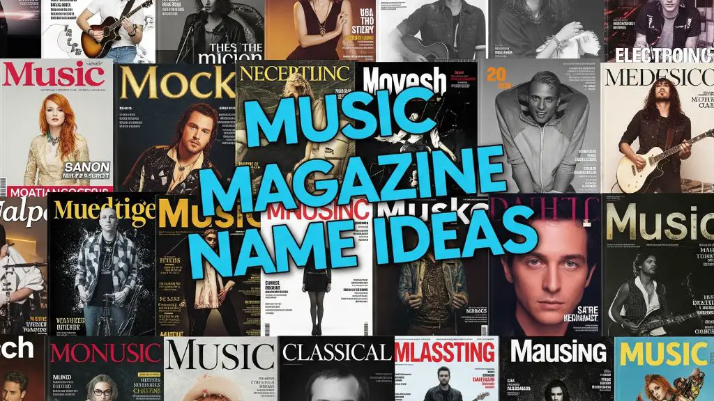 300+ Music Magazine Name Ideas for Every Genre (From Jazz to Hip-Hop)