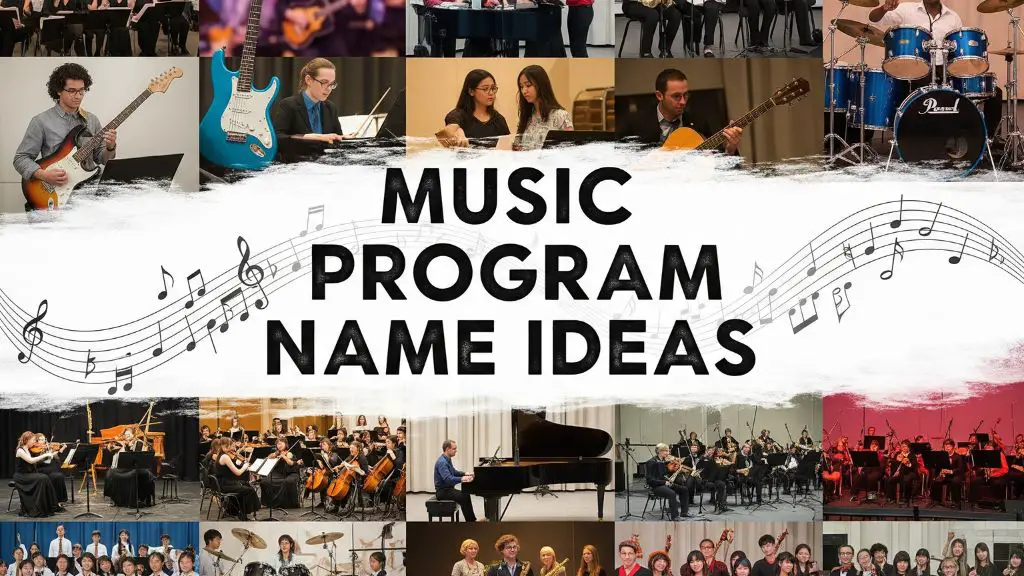 300+ Music Program Name Ideas (Classical, Modern & Creative Options)