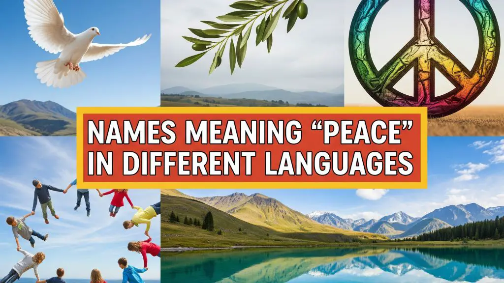 300+ Names Meaning "Peace" in Different Languages
