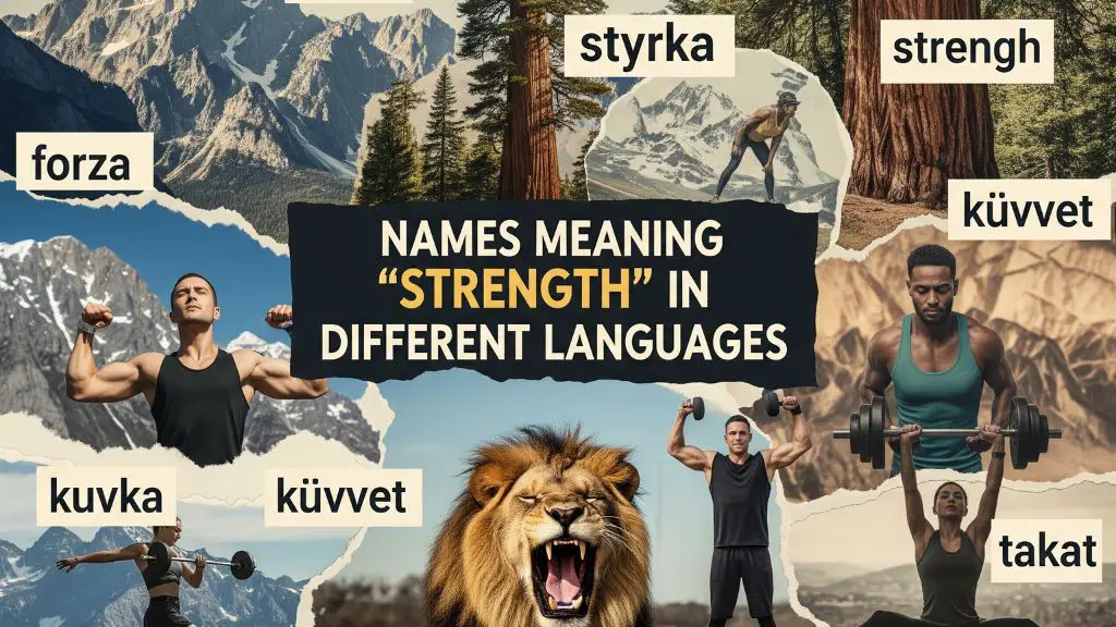 300+ Names Meaning "Strength" in Different Languages