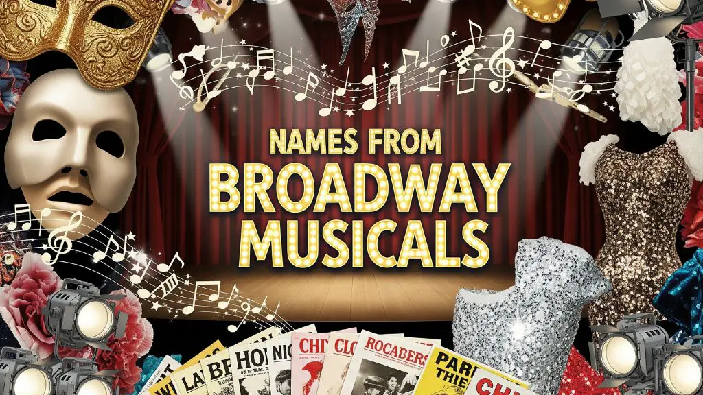 300+ Names from Broadway Musicals (from Classic Shows to Modern Hits)