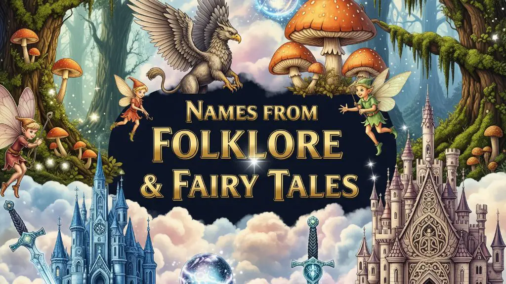 300+ Names from Folklore & Fairy Tales (from Celtic, Norse & World Mythology)