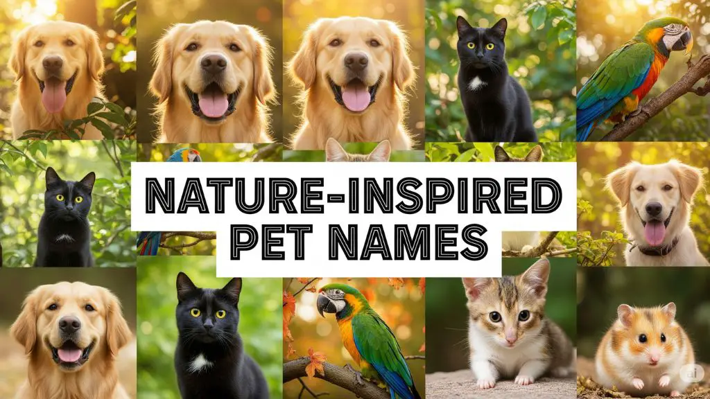 300+ Nature-Inspired Pet Names (Botanical, Earthy, and Wild Ideas)