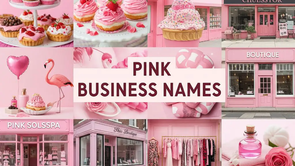 300+ Pink Business Names (Sweet, Sassy & Sophisticated Ideas)