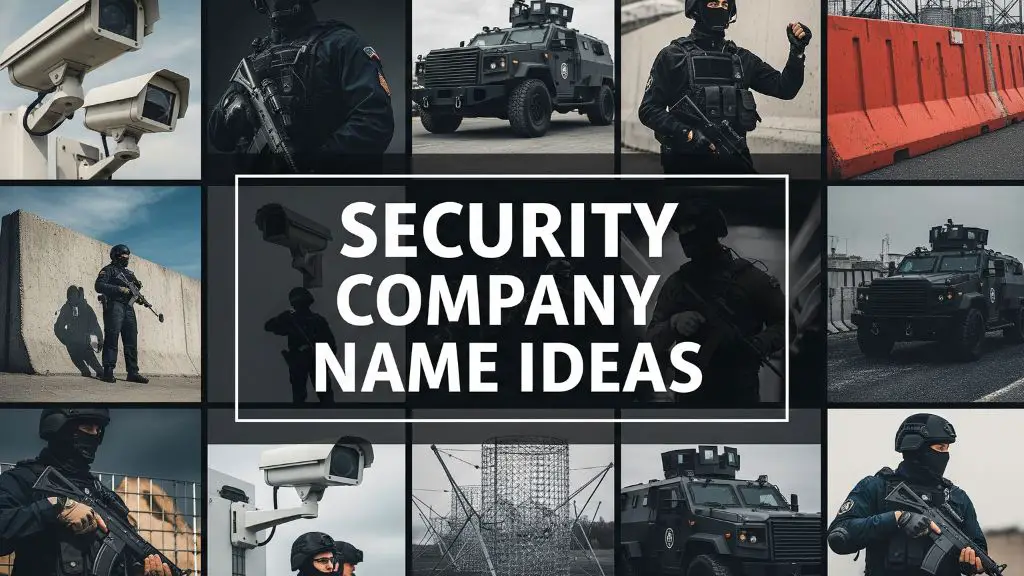 300+ Security Company Name Ideas That Command Trust
