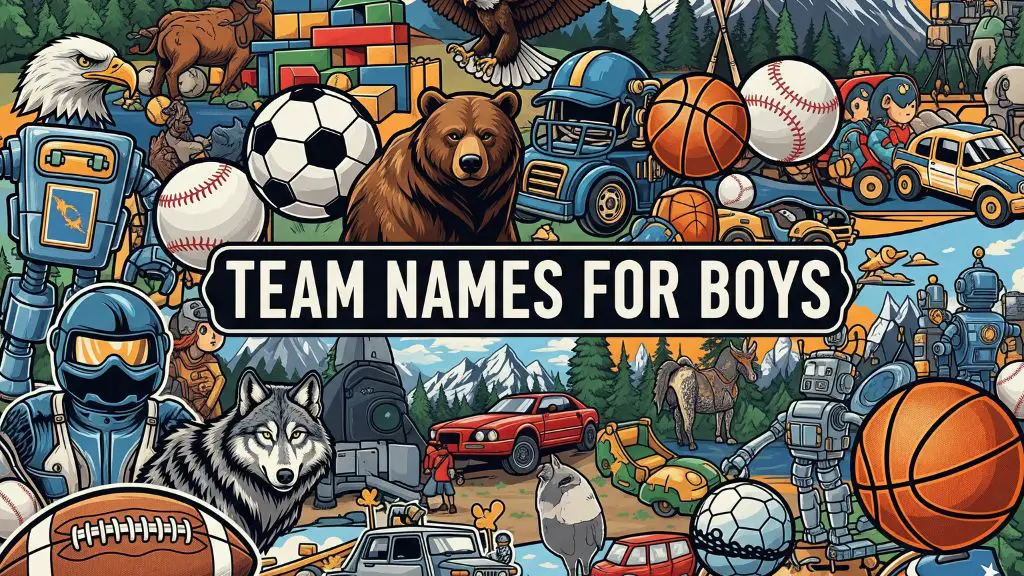 300+ Team Names for Boys (That Will Dominate Every Competition)