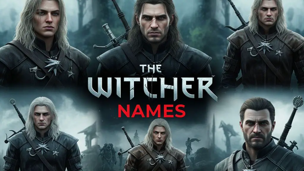 300+ The Witcher Names (for Writers, Gamers & Fantasy Fans)