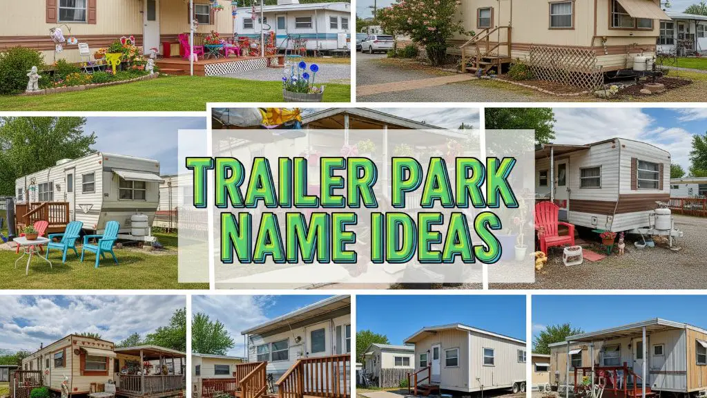 300+ Trailer Park Name Ideas That Create Instant Appeal