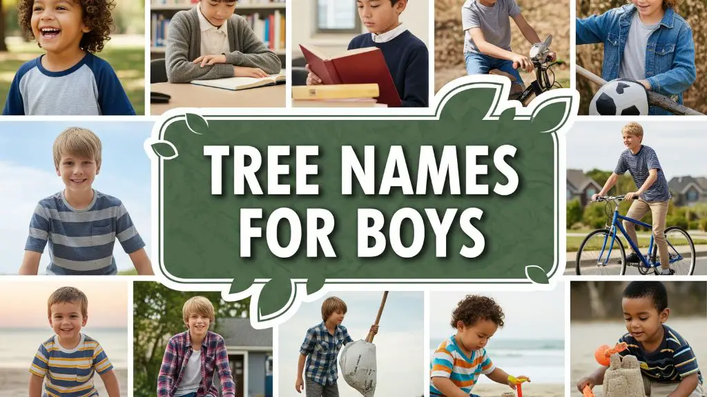 300+ Tree Names for Boys (Botanical Names with Meanings and Origins)