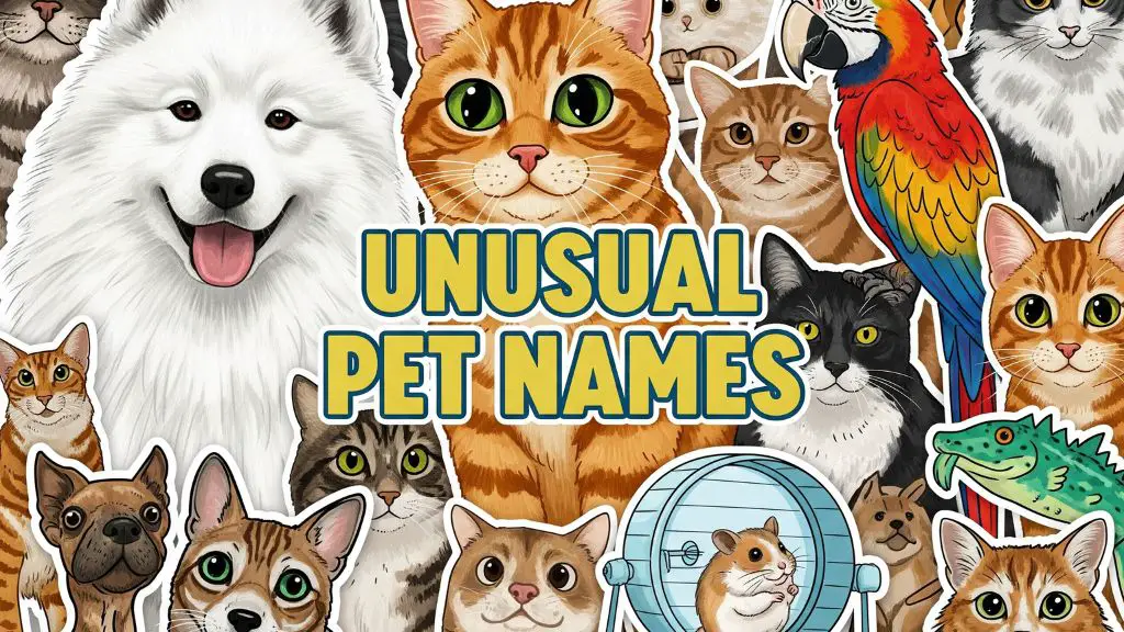 300+ Unusual Pet Names (That Celebrate Your Pet's Unique Personality)