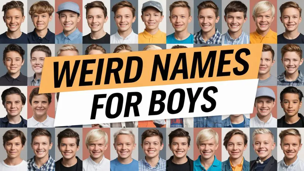 300+ Weird Names for Boys (Unique, Quirky, and Wonderfully ...