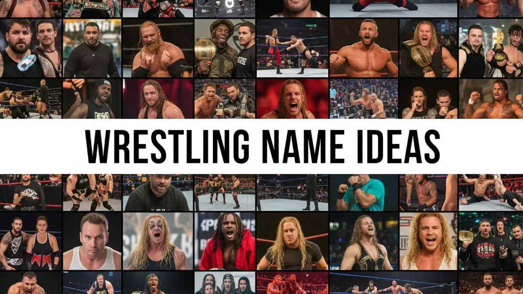 300+ Wrestling Name Ideas for Every Fighter to Dominate the Ring