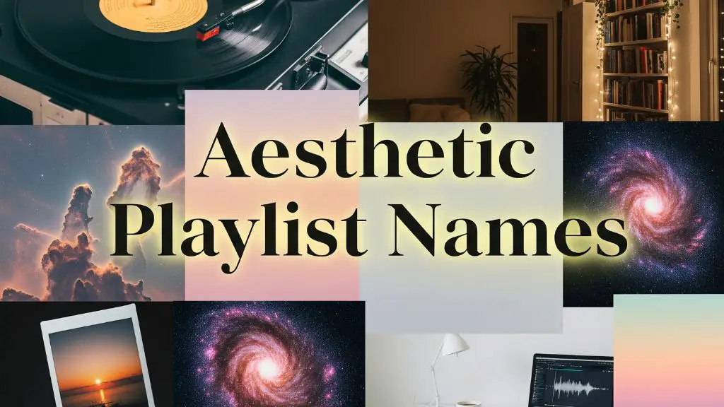 300+ Aesthetic Playlist Names to Elevate Your Music Game