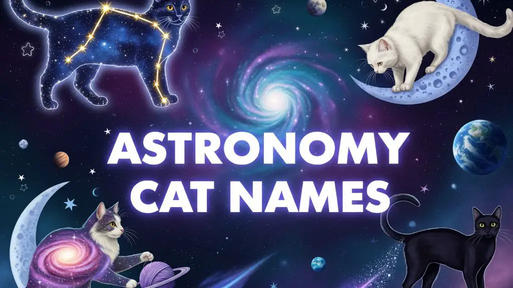 300+ Astronomy Cat Names That Are Out of This World