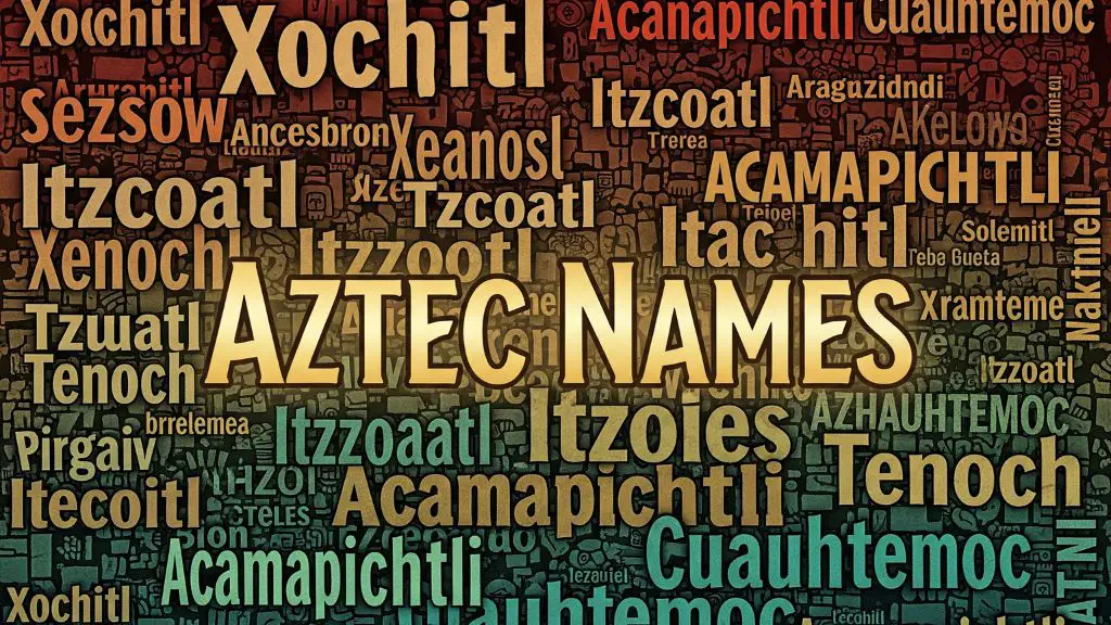 300+ Aztec Names with Spiritual Meanings and Origins