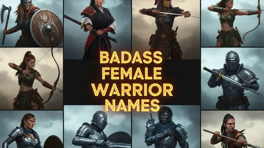 300+ Badass Female Warrior Names (That Embody Strength)