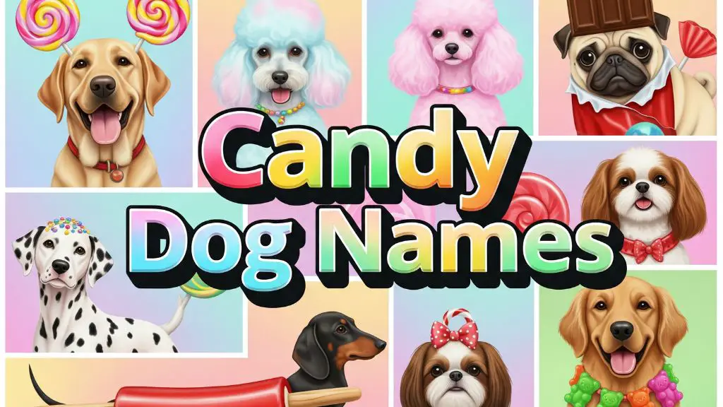 300+ Candy Dog Names for Every Sweet Personality