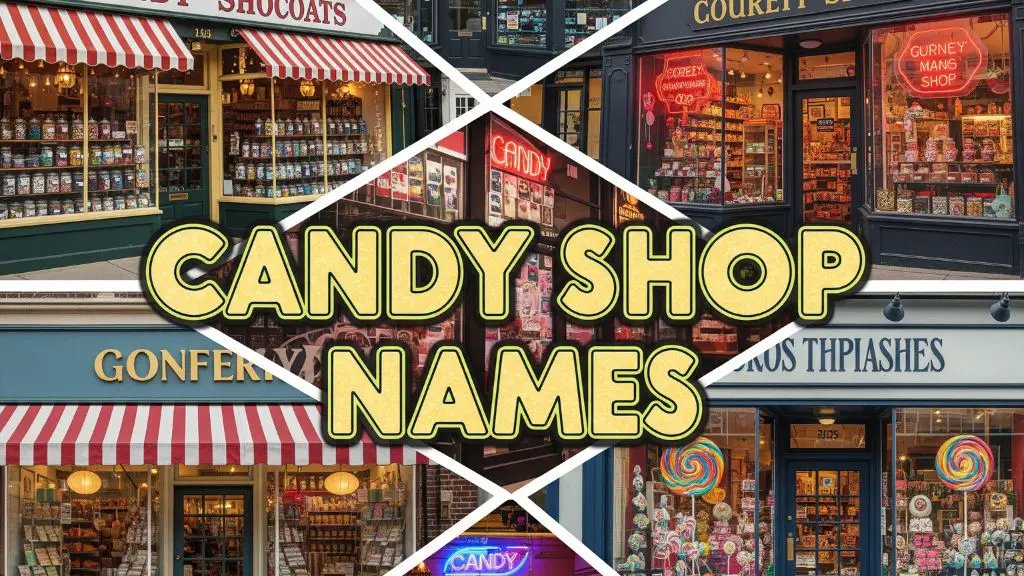300+ Candy Shop Names (Whimsical, Modern & Fun Ideas)