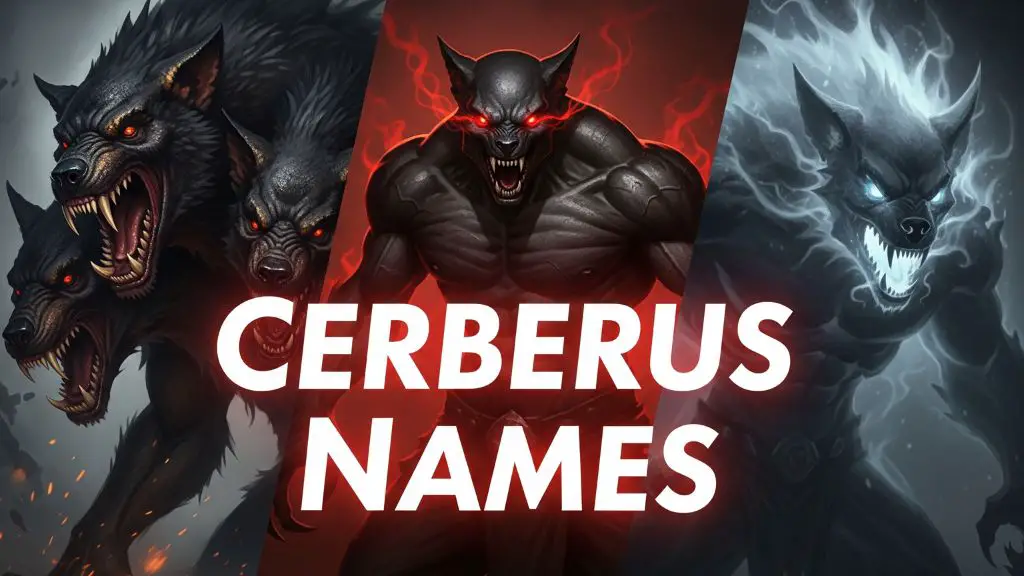 300+ Cerberus Names for Fantasy Characters (from Ancient Mythology to Modern Dark Fantasy)