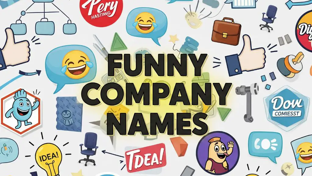 300+ Funny Company Names for Your Business