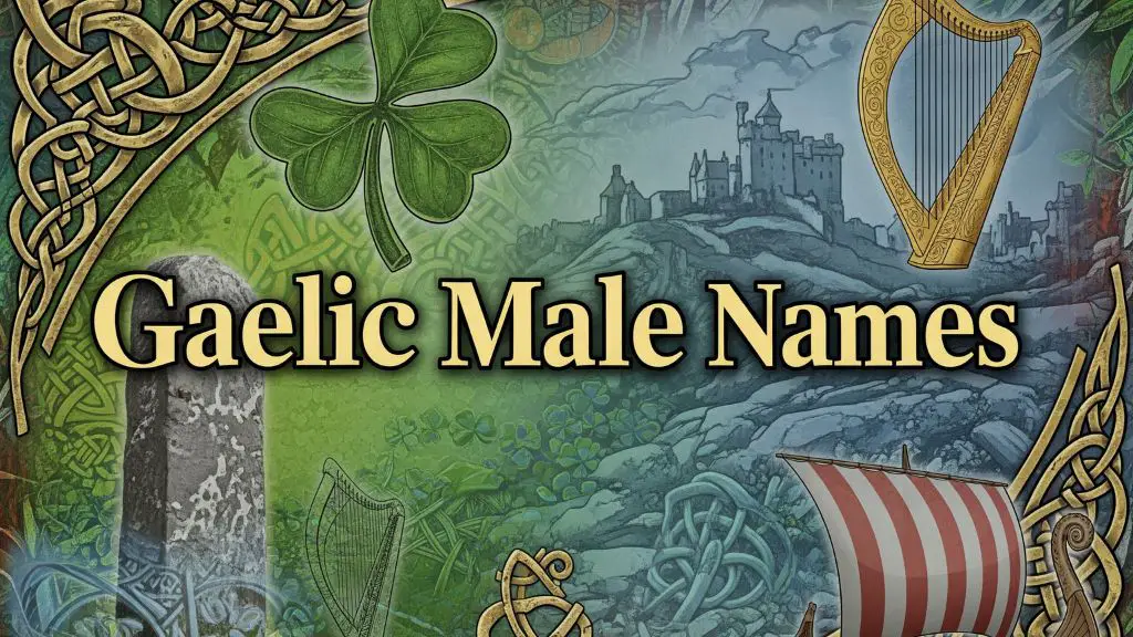 300+ Gaelic Male Names (Scottish, Irish & Welsh Celtic Names)