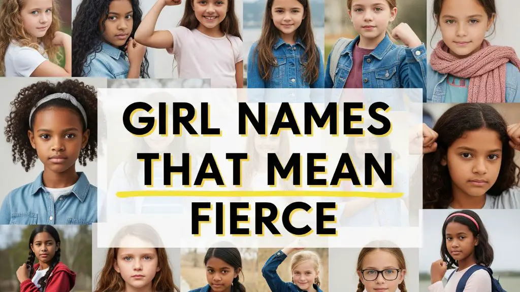 300+ Girl Names That Mean Fierce, Strong & Powerful
