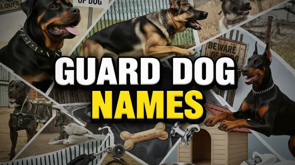 300+ Guard Dog Names (Powerful & Protective Names)