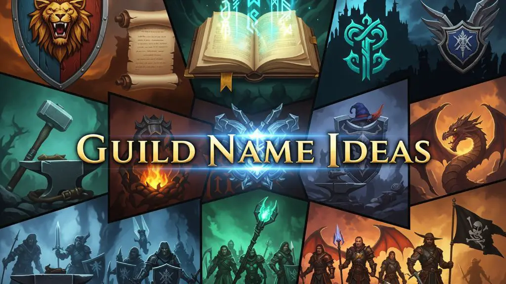 300+ Guild Name Ideas for Every Type of Gaming Community and Playstyle
