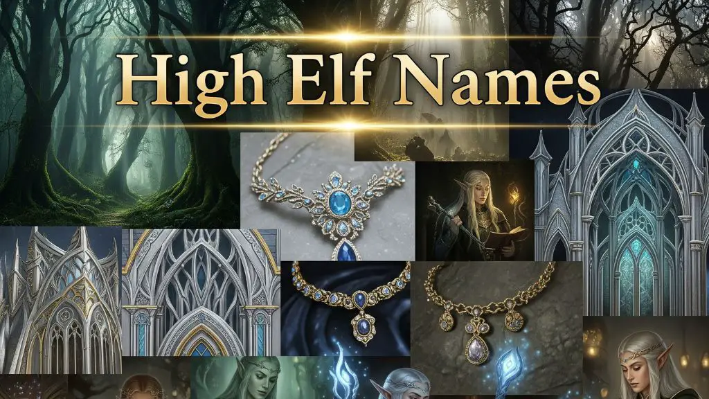 300+ High Elf Names (with Meanings and Pronunciations)