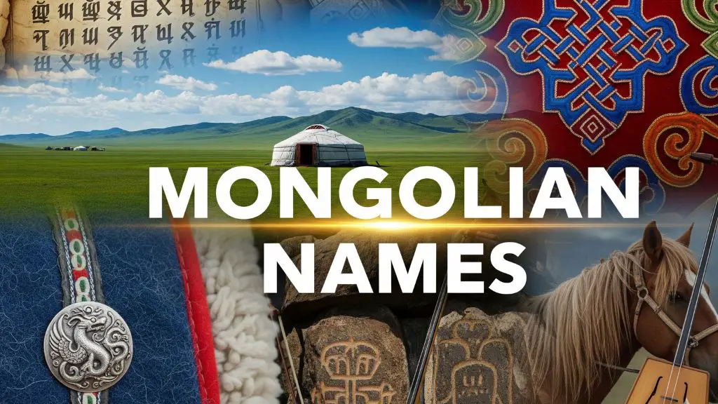 300+ Mongolian Names with Deep Cultural Meanings