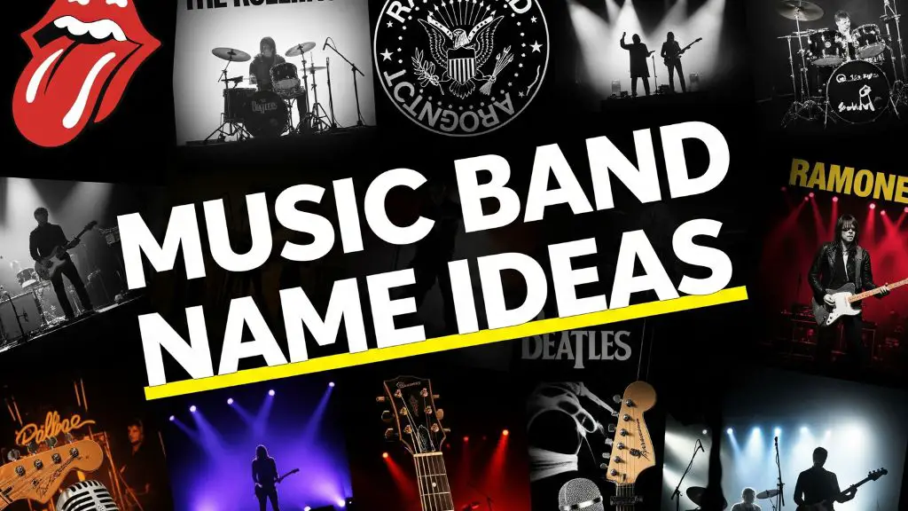 300+ Music Band Name Ideas (Rock, Pop, Metal, Hip-Hop and More)