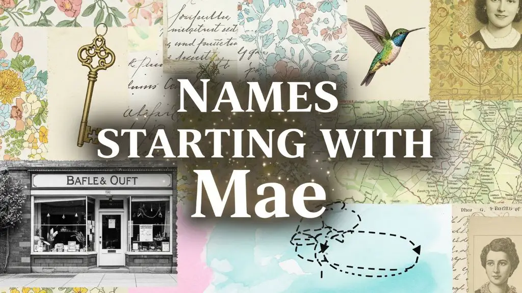 200+ Names Starting with Mae (Classic, Modern & Unique Variations)