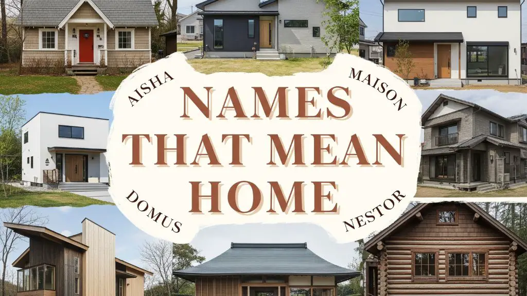 300+ Names That Mean Home (Inspired by Comfort & Belonging)