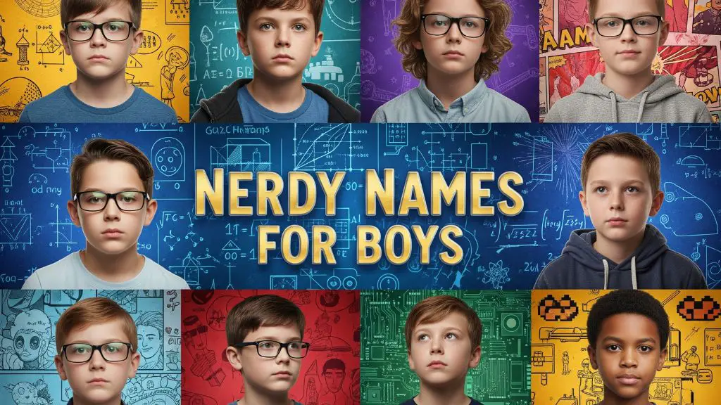 300+ Nerdy Names for Boys (Science, Literature & Gaming-Inspired Names)