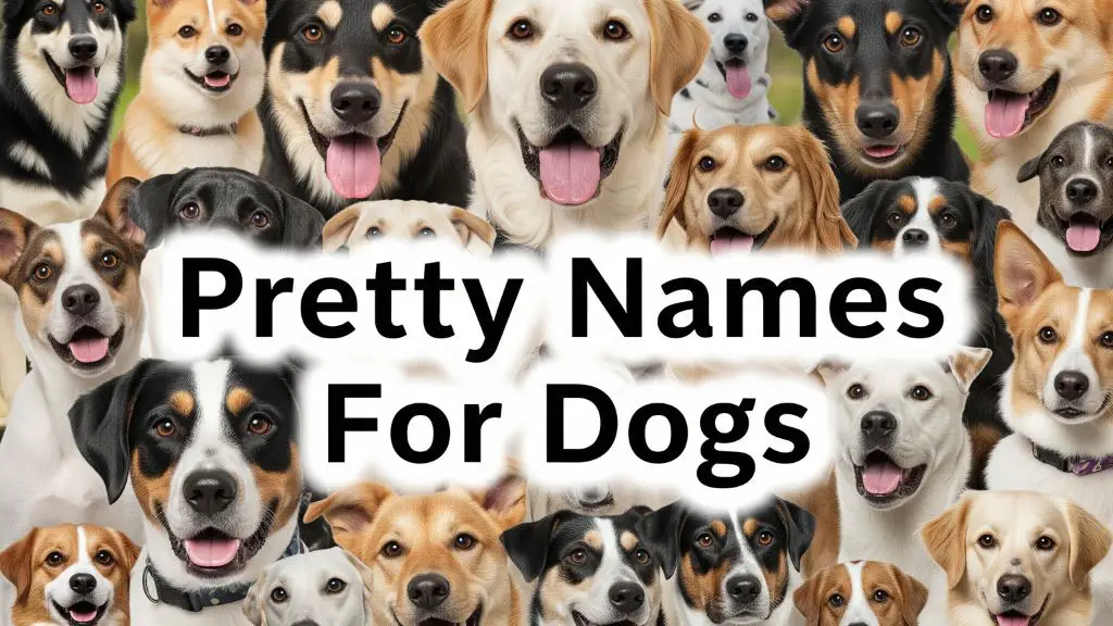 300+ Pretty Names For Dogs (Elegant, Beautiful & Adorable Options)