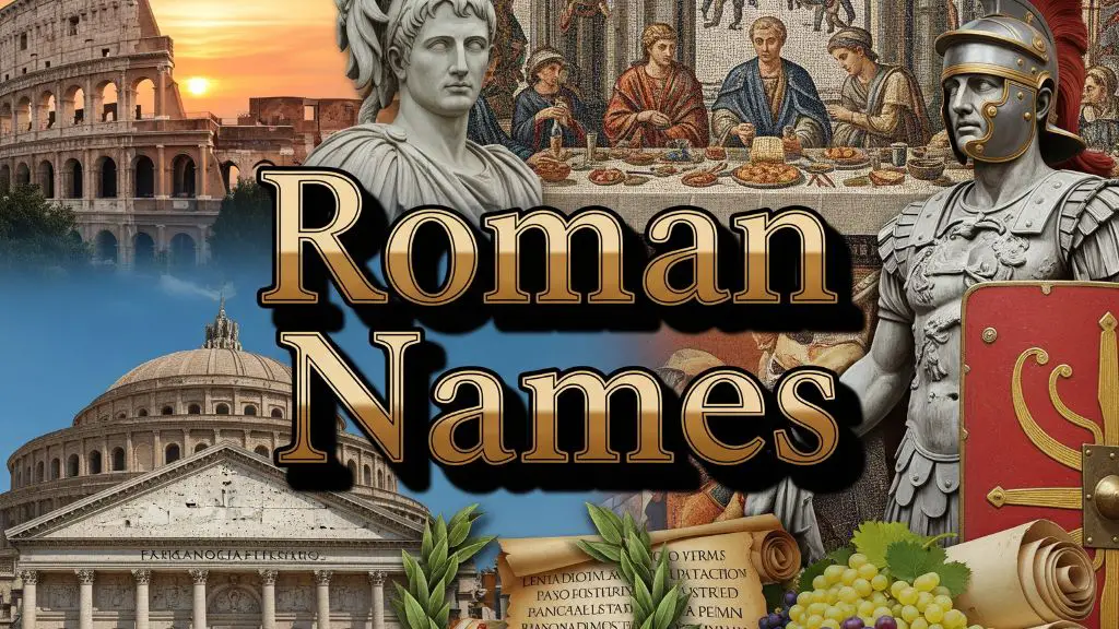 300+ Roman Names (with Meanings and History)